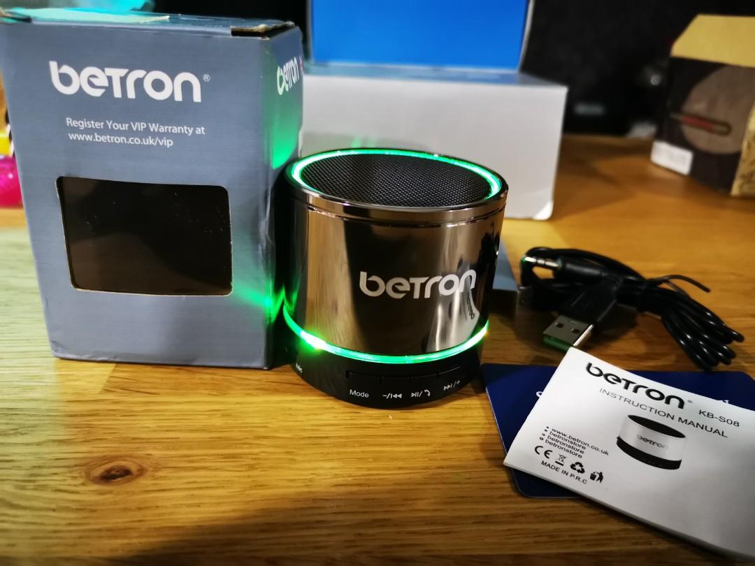 Betron wireless Bluetooth speaker, Audio, Headphones & Headsets on ...