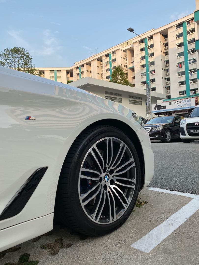 BMW G30 M sport rims, Car Accessories, Tyres & Rims on Carousell