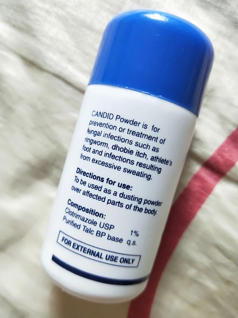 Clotrimazole Candid Antifungal Dusting Powder, Beauty & Personal Care ...