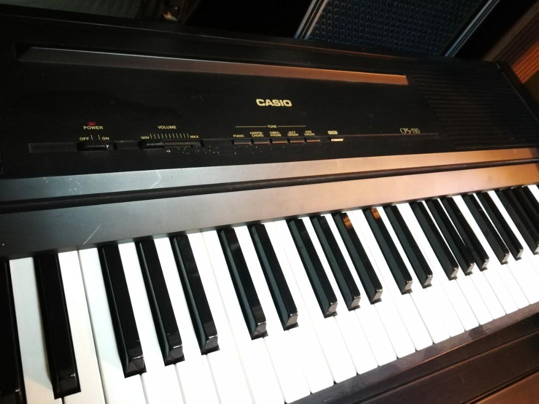 Casio CPS-110 61-Key Portable Piano Keyboard, Hobbies & Toys, Music ...