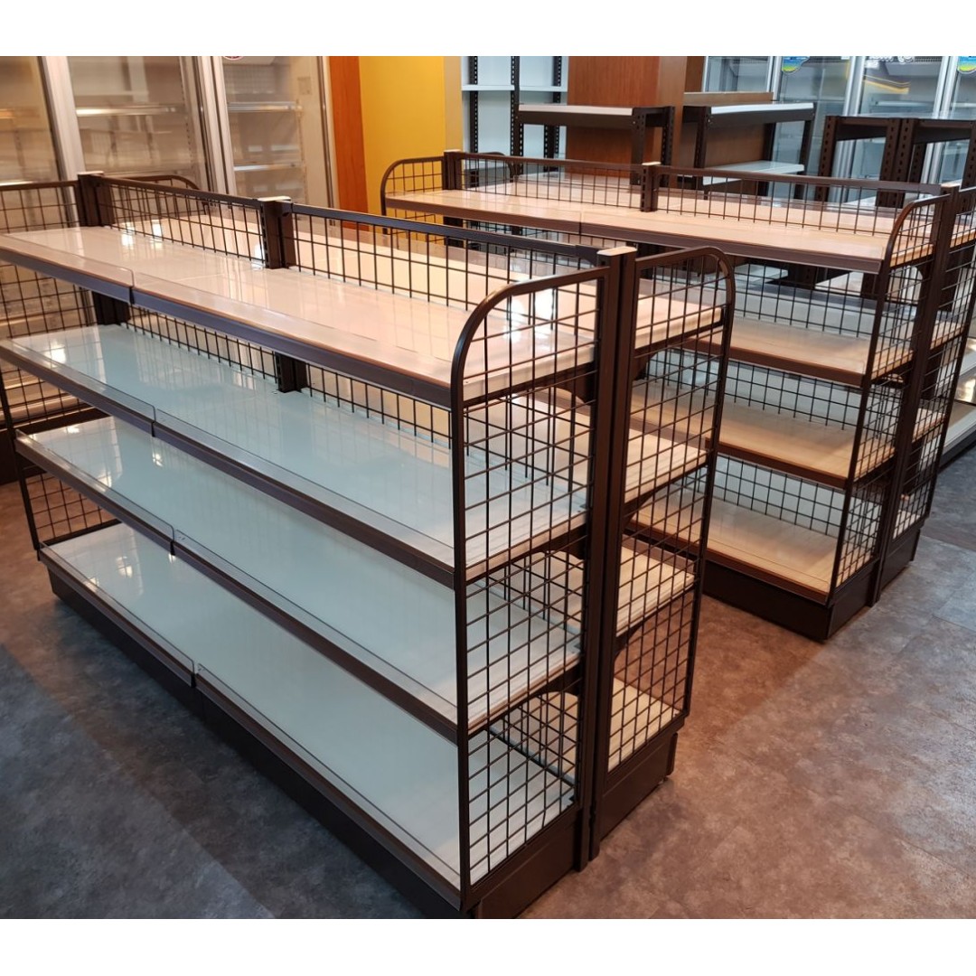 Customize color Gondola Shelve Grocery Store - Commercial type ...