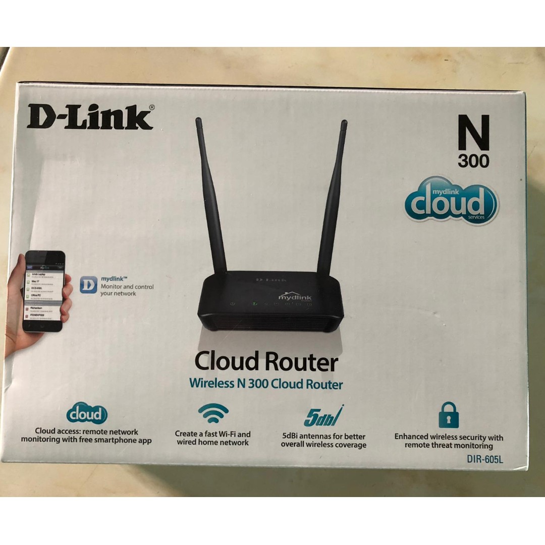 D-LINK CLOUD ROUTER Wireless N 300 cloud Router, Computers & Tech ...