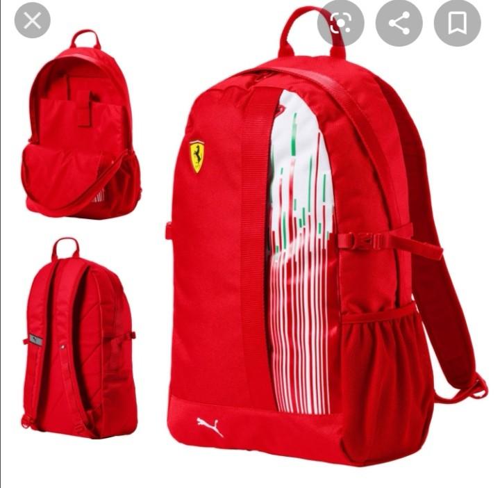Ferrari F1 racing official Backpack bag, Men's Fashion, Bags, Backpacks ...
