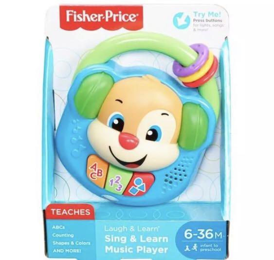 Fisher-Price Laugh & Learn Sing & Learn Music Player, Babies & Kids ...