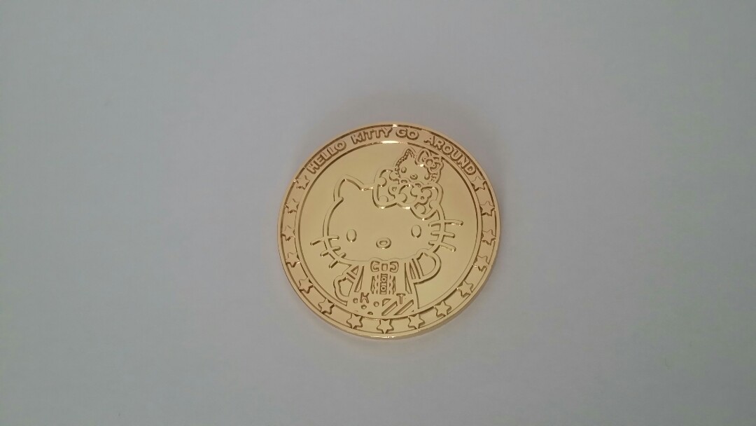 Hello Kitty Go Around!! Malaysia - Limited Edition Gold coin (nego ...