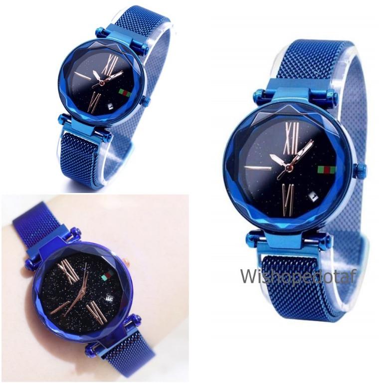 Jam Kristal Tanggal Magnet GC, Fesyen Wanita, Jam Tangan di Carousell