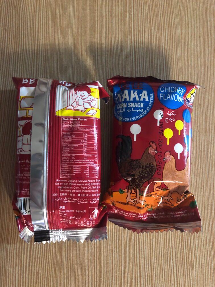 Kaka Corn Snack, Food & Drinks, Chilled & Frozen Food on Carousell