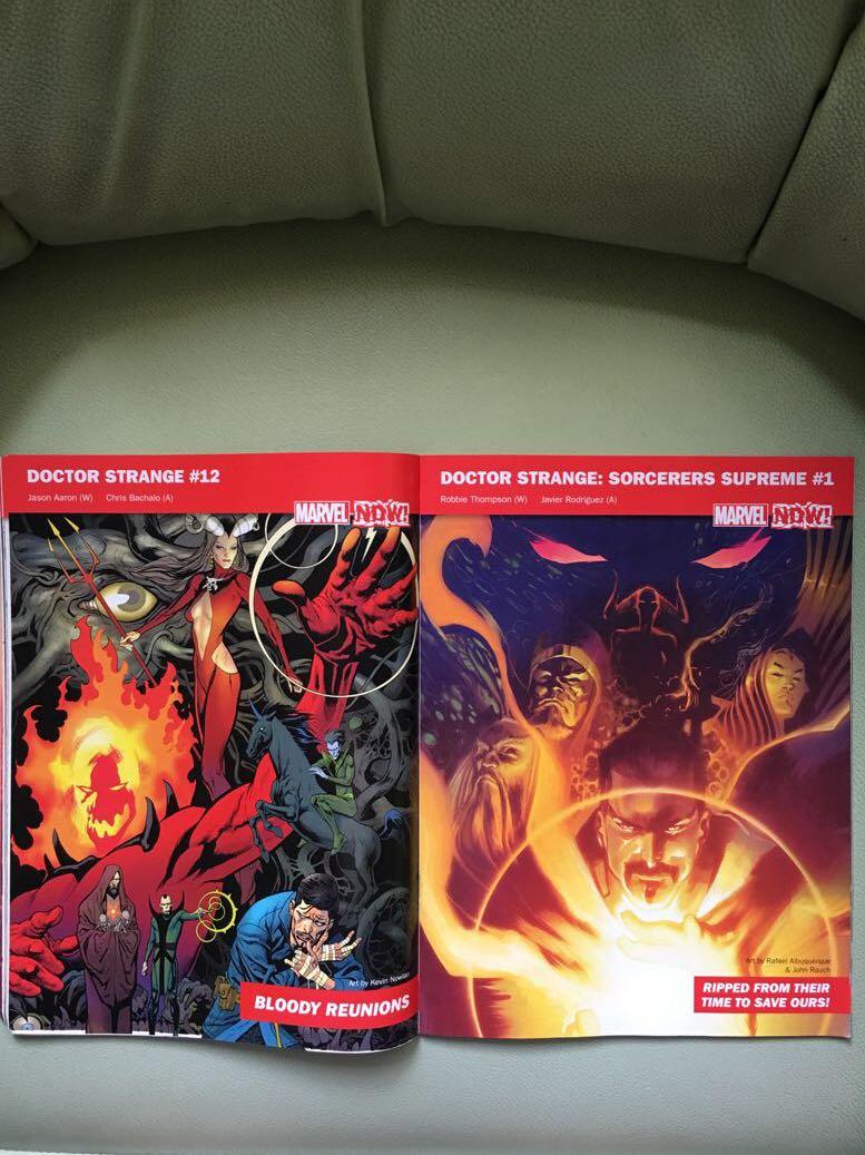 Marvel Now! Previews #1, feat. Marvel Comics releases, Hobbies & Toys ...