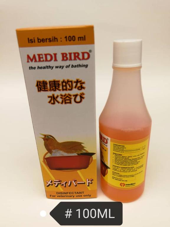 MEDI BIRD Bird Shampoo 100ml, Pet Supplies, Health & Grooming on Carousell
