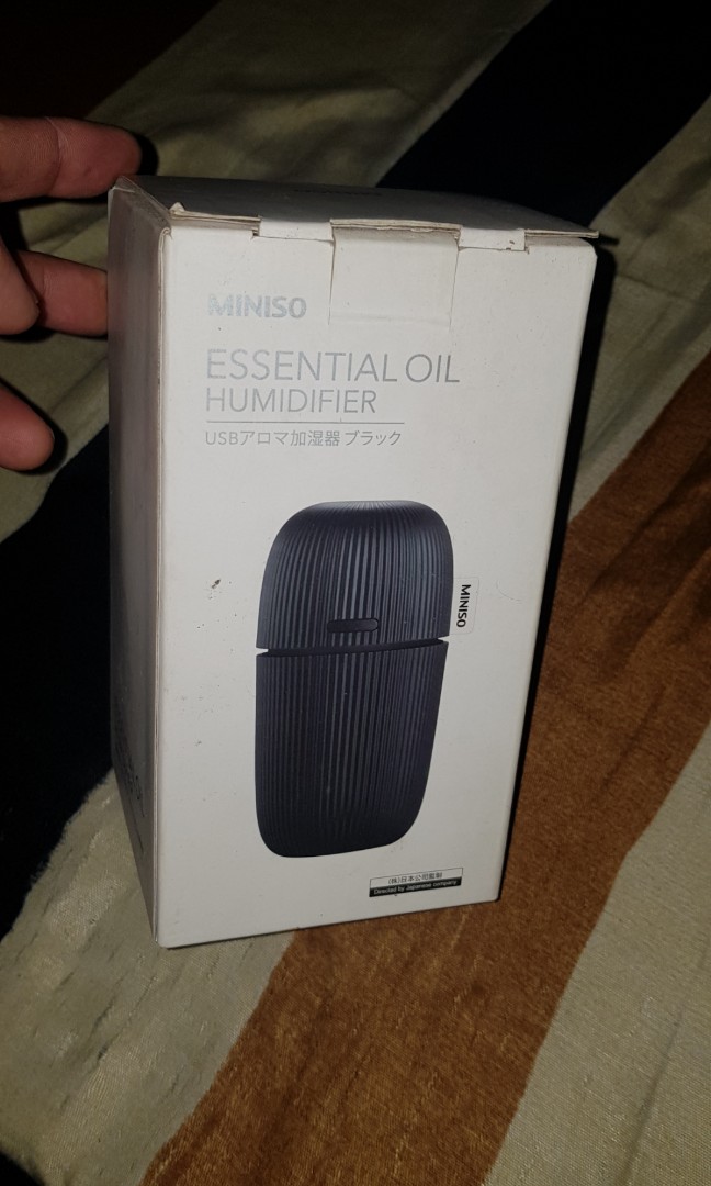 miniso essential oil humidifier, Furniture & Home Living, Cleaning ...