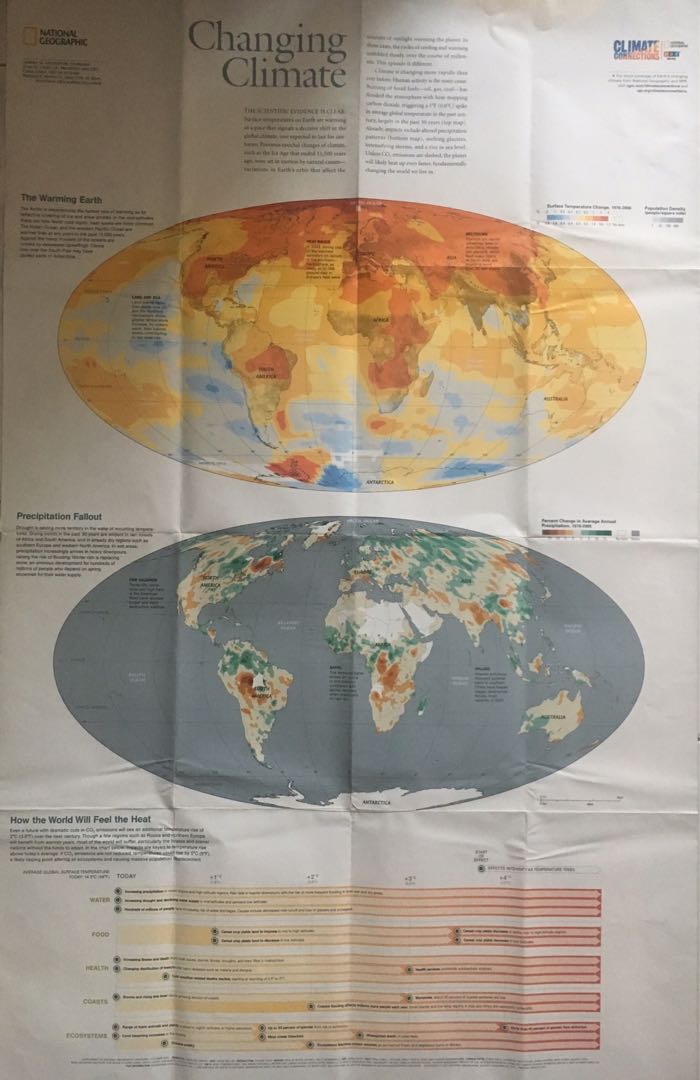 National Geographic Magazine - Large Poster , Hobbies & Toys ...