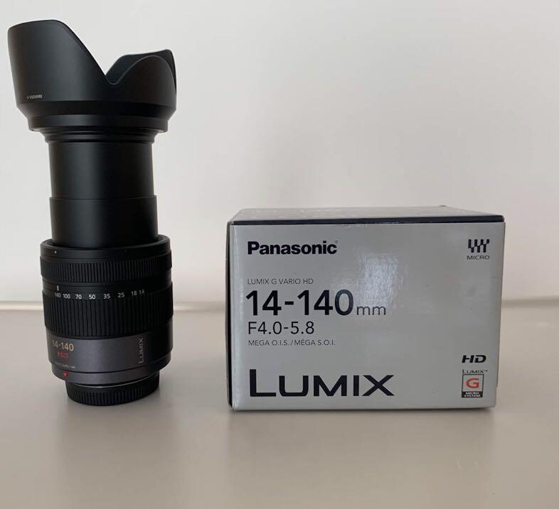 Panasonic LUMIX G VARIO HD 14-140mm/F4.0-5.8 ASPH, Photography, Lens ...