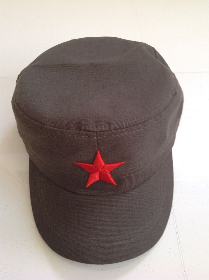 People's Liberation Army Vintage Red Star Red Mao Army Military Hat ...