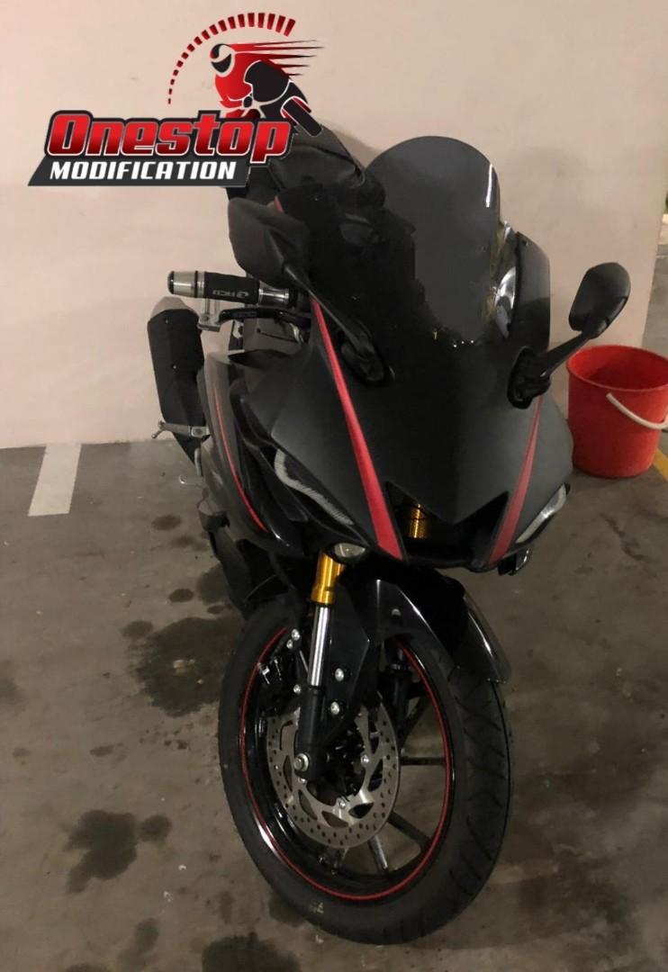 [R15 V3] Headcowl R15 V3 Model R6, Motorcycles, Motorcycle Accessories ...