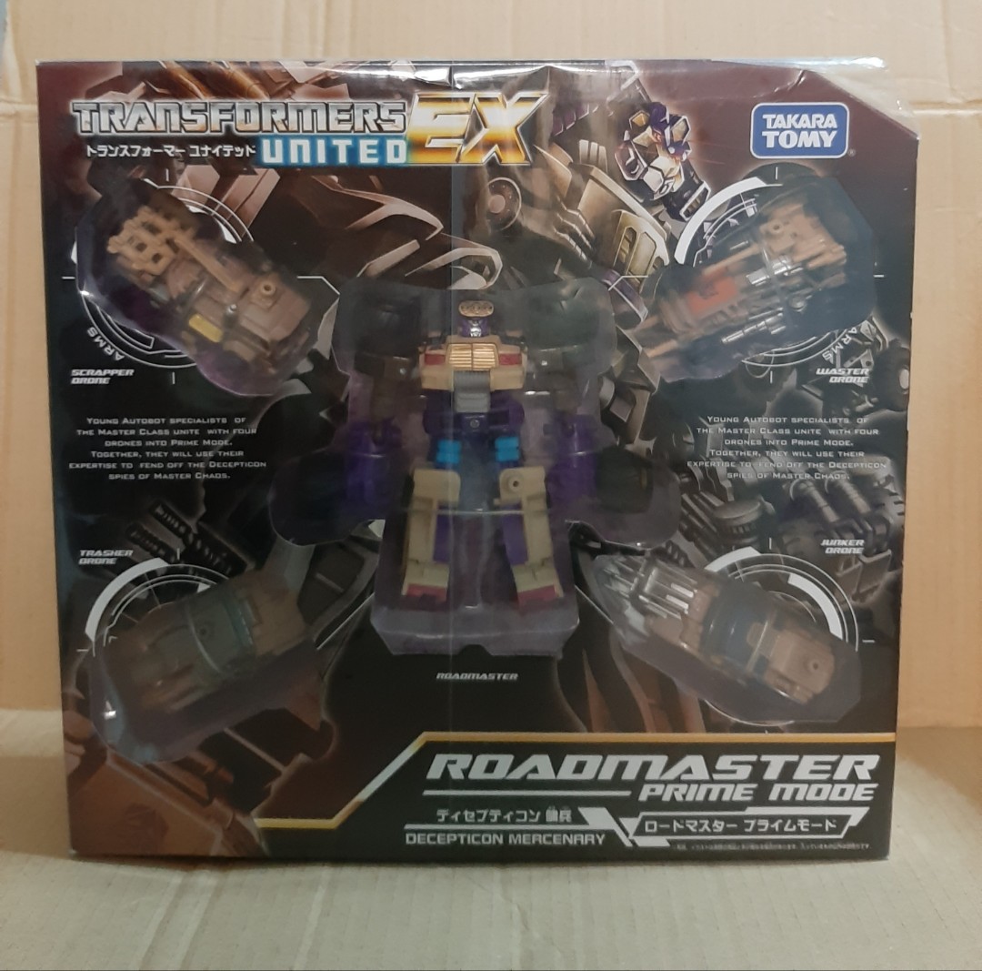 RoadMaster Prime Mode EX 03 Transformers United Robot, Hobbies & Toys ...
