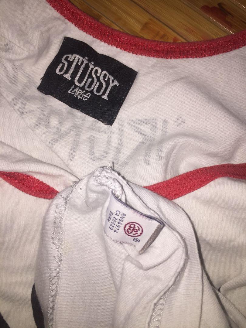 Singlet STUSSY IRIE ROOTS Reggae jamaica original, Men's Fashion, Tops ...