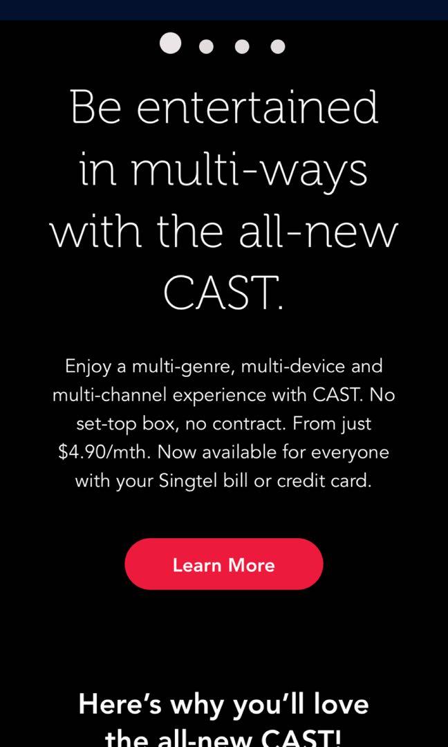 Singtel cast, Tickets & Vouchers, Vouchers on Carousell