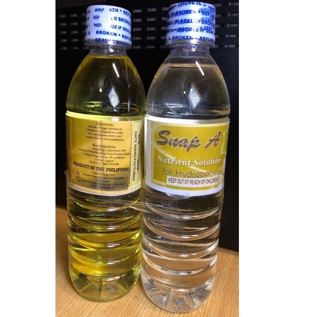 SNAP nutrient solution Hydroponics, Furniture & Home Living, Gardening ...