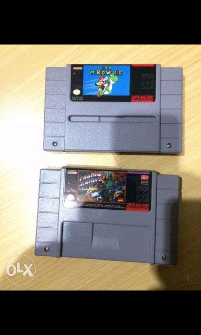 SNES Original Game Cartridges, Video Gaming, Video Games, Nintendo on ...