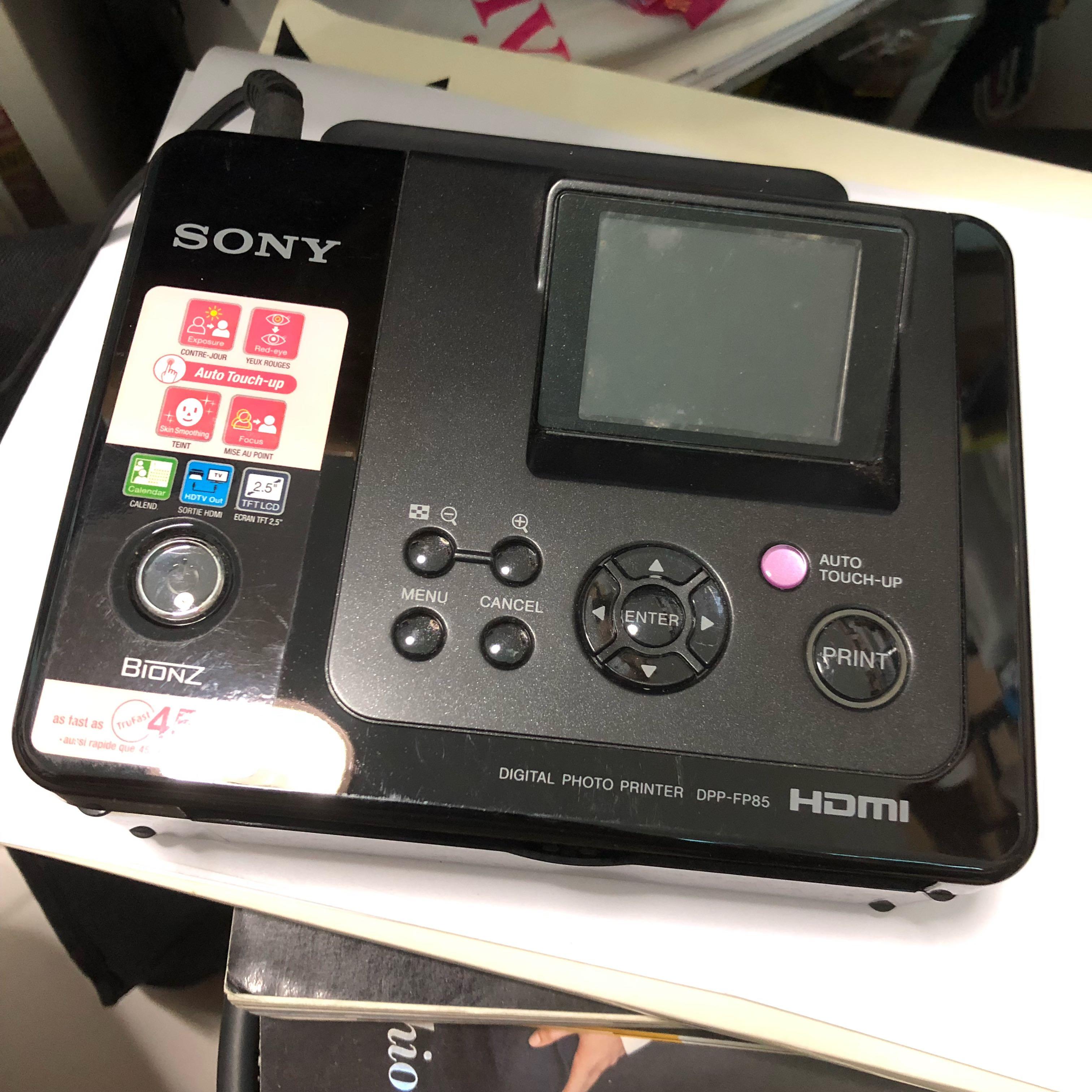 Sony digital photo printer DPP-FP85, Computers & Tech, Printers ...