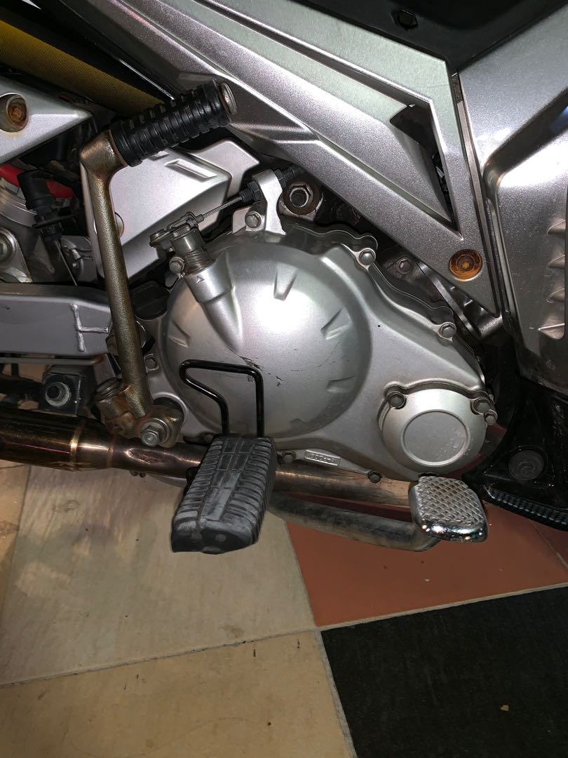 Spark engine casing, Motorcycles, Motorcycle Accessories on Carousell