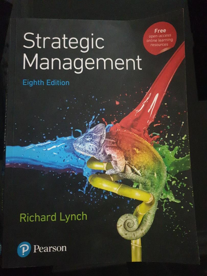 Strategic Management 8th Edition by Richard Lynch, Hobbies & Toys ...