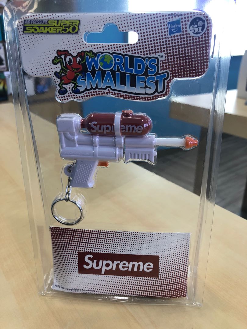 Supreme Worlds Smallest Water Gun (HK AAA), Men's Fashion, Bags, Belt ...