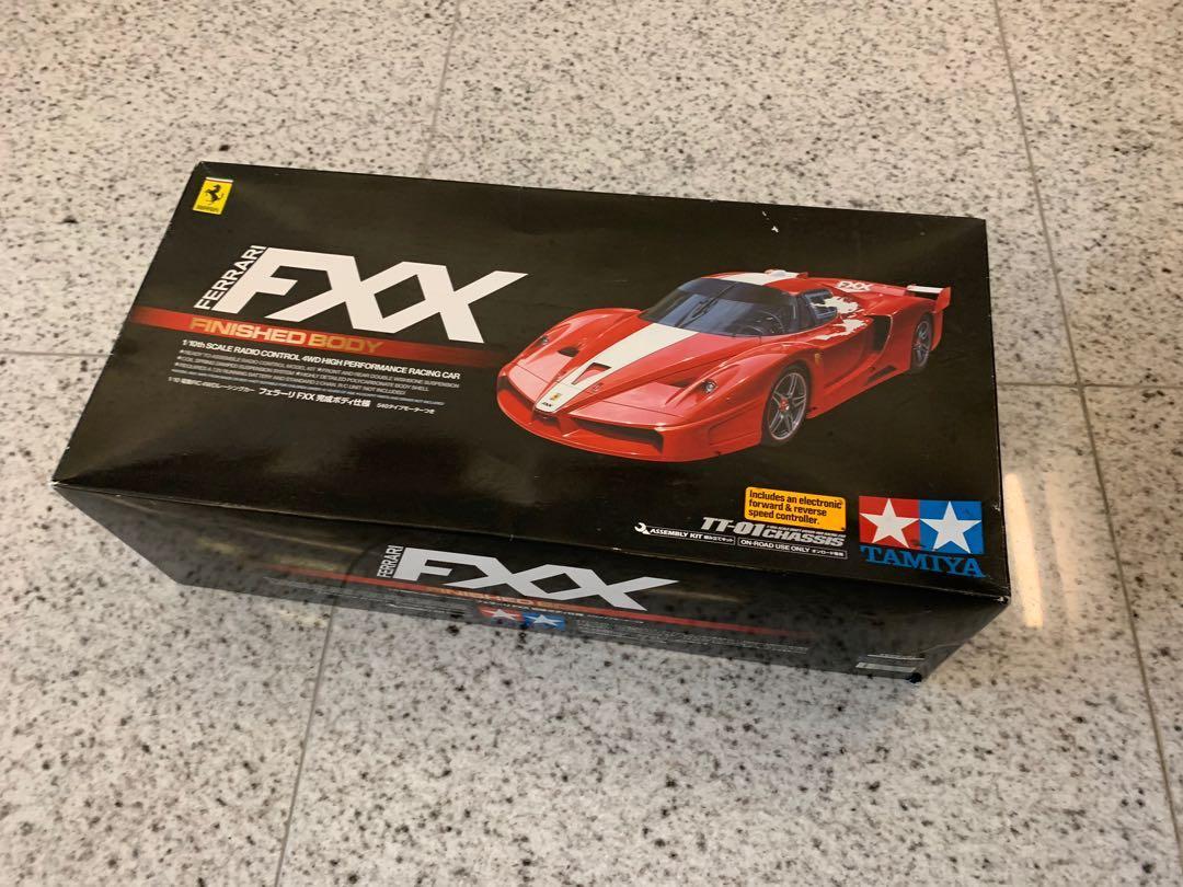 Tamiya Ferrari FXX 1/10scale 4WD RC car, Hobbies & Toys, Toys & Games ...