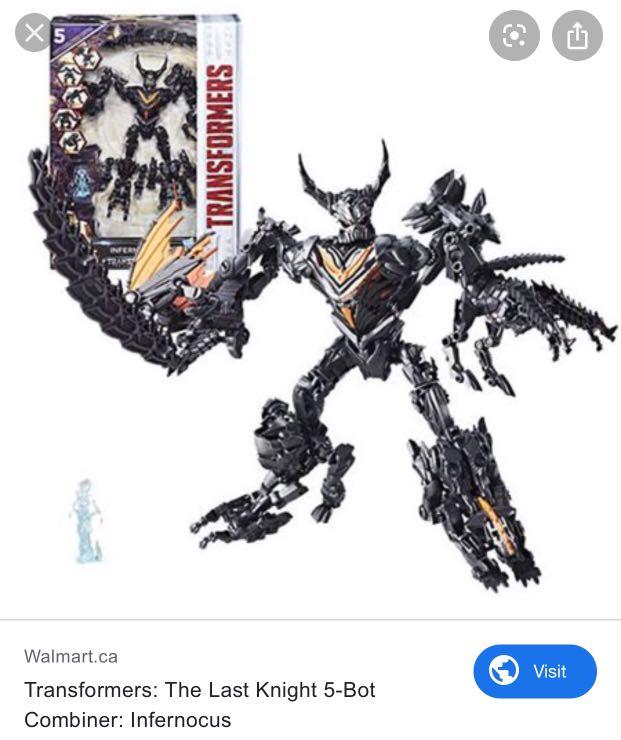 Transformers last knight Infernocus 5in1 combiner, Hobbies & Toys, Toys ...