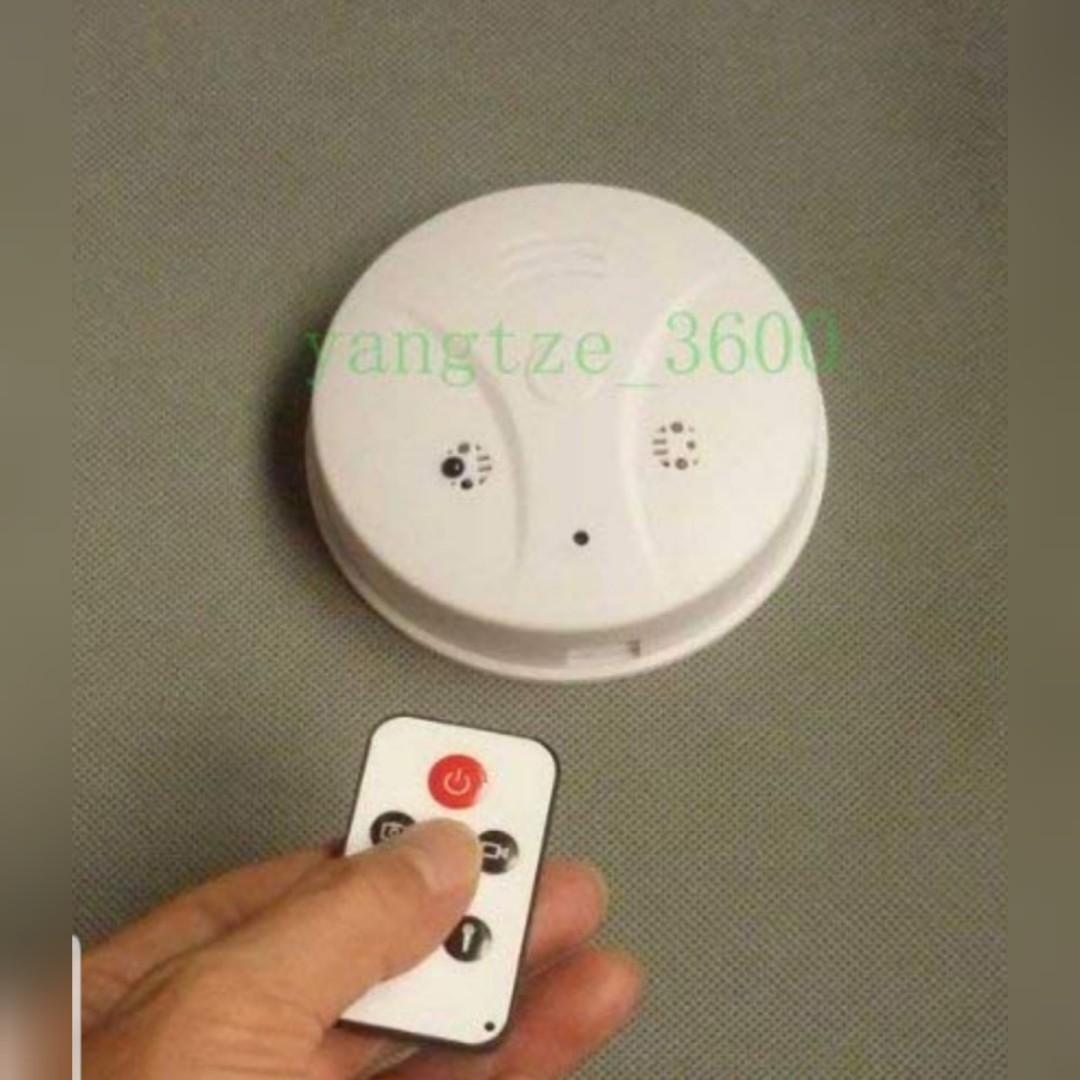 VisionTek 4GB Smoke Detector Hidden Spy Camera DVR with motion ...