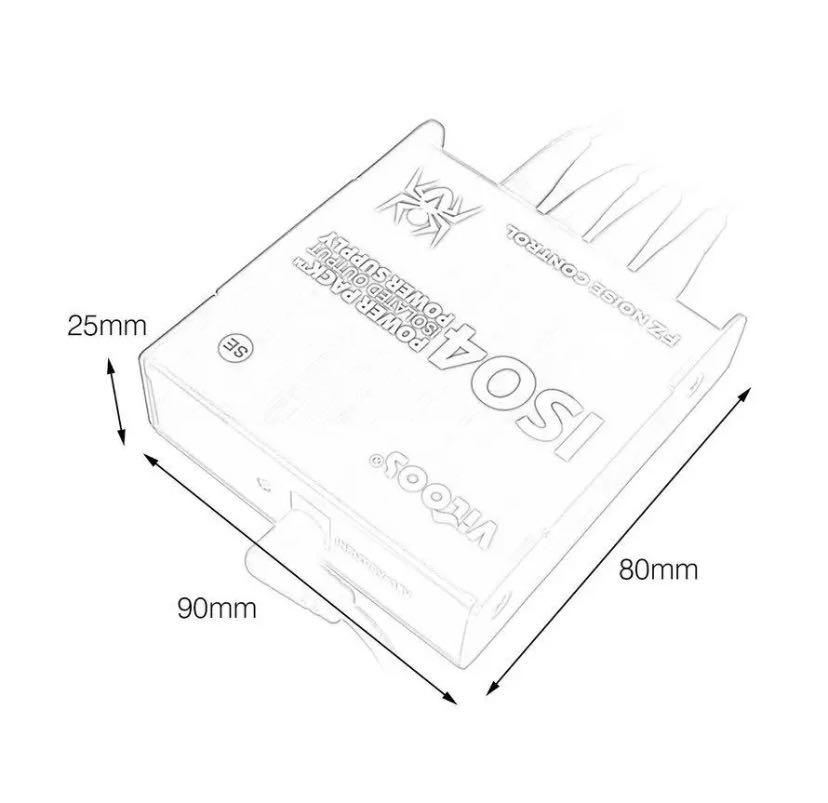 Vitoos Isolated Power Supply ISO4 S, Computers & Tech, Parts & Accessories, Cables & Adaptors on ...