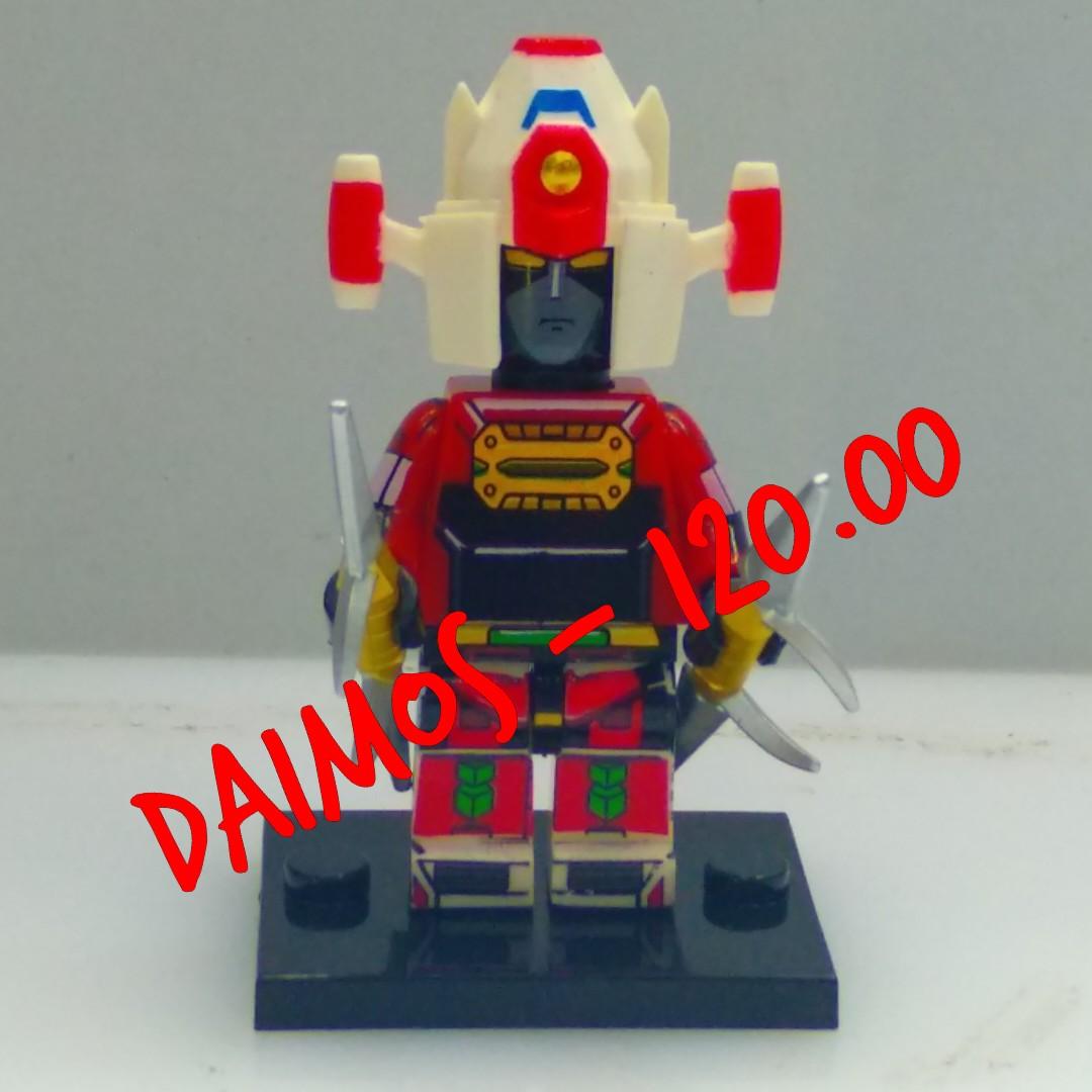 Voltes V Lego and Daimos like Mini-Figure, Hobbies & Toys, Toys & Games ...