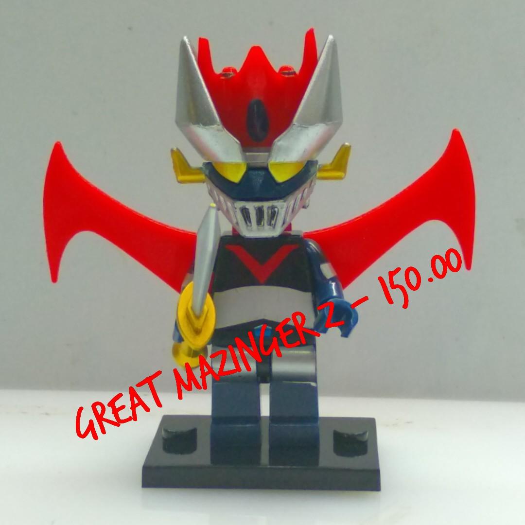 Voltes V Lego and Daimos like Mini-Figure, Hobbies & Toys, Toys & Games ...
