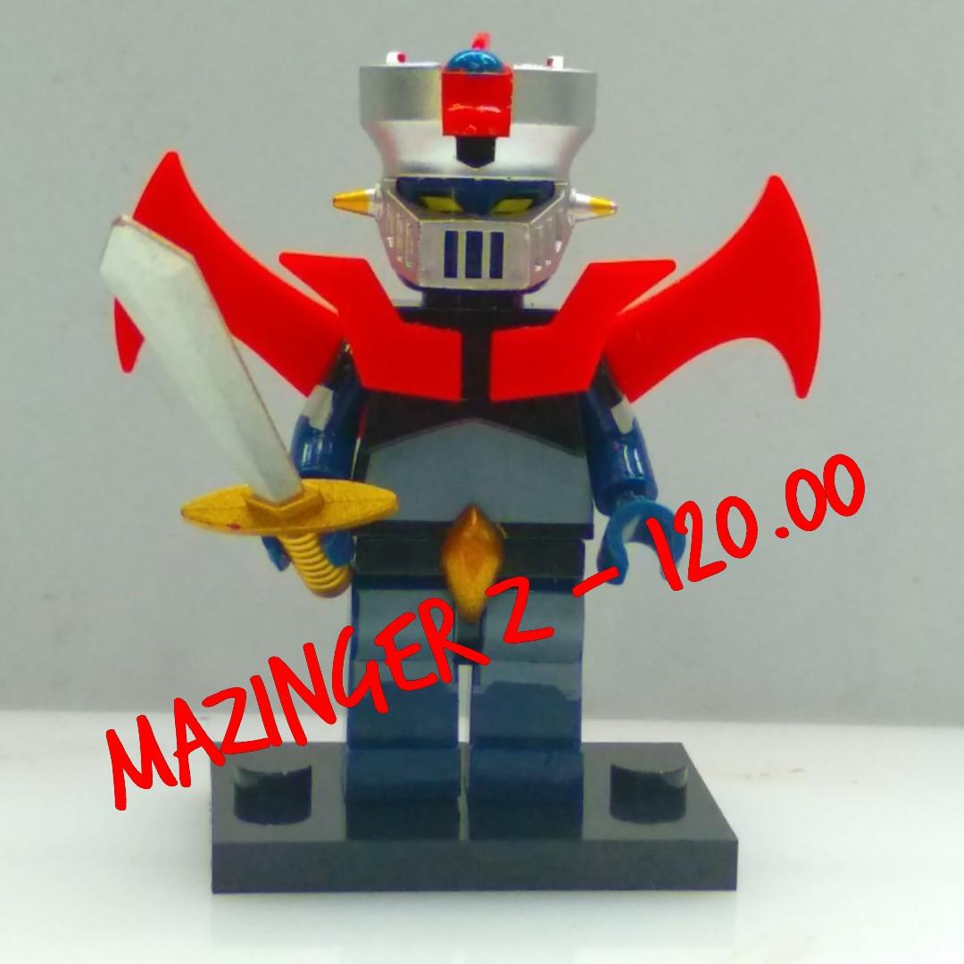 Voltes V Lego and Daimos like Mini-Figure, Hobbies & Toys, Toys & Games ...
