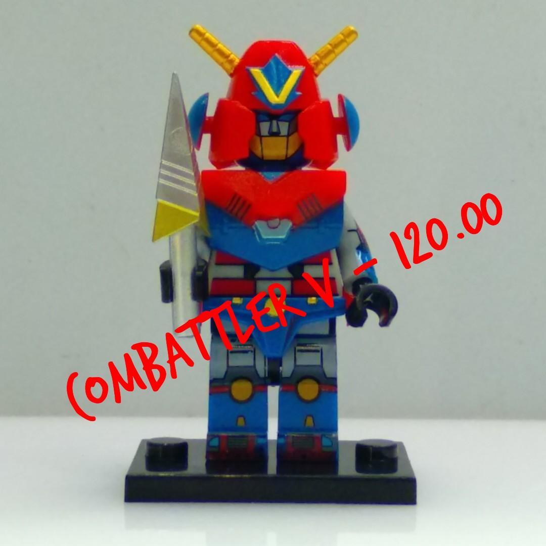 Voltes V Lego and Daimos like Mini-Figure, Hobbies & Toys, Toys & Games ...