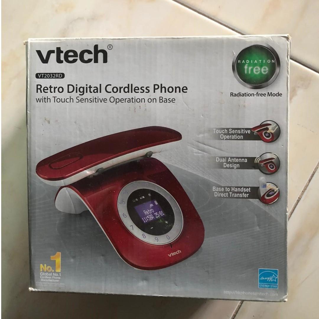 VTECH Digital Cordless Phone (Radiation free), Mobile Phones & Gadgets ...