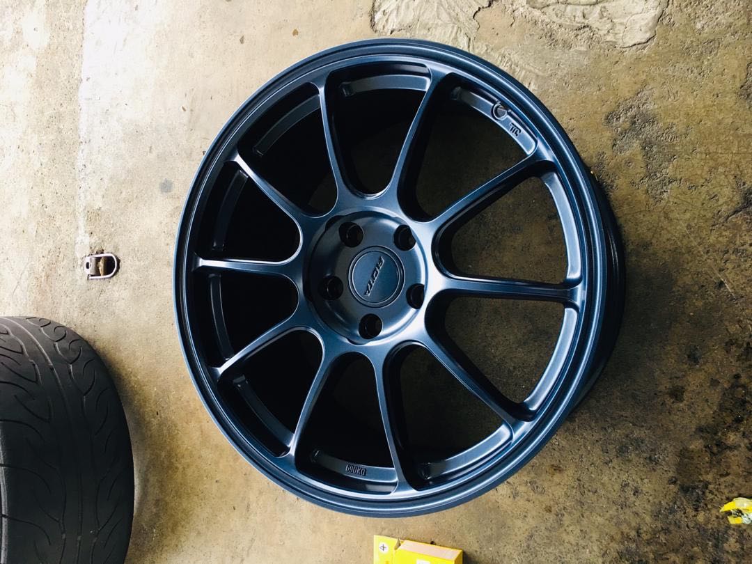 18 inch Rota ze40 inspired, Car Accessories, Tyres & Rims on Carousell