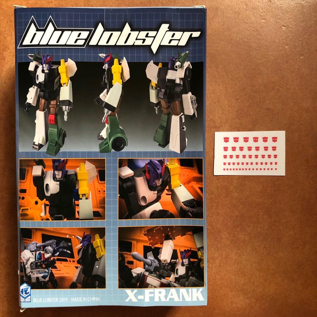 Transformers Blue Lobster Blue-Lobster BL-01 BL01 X-Frank (aka ...