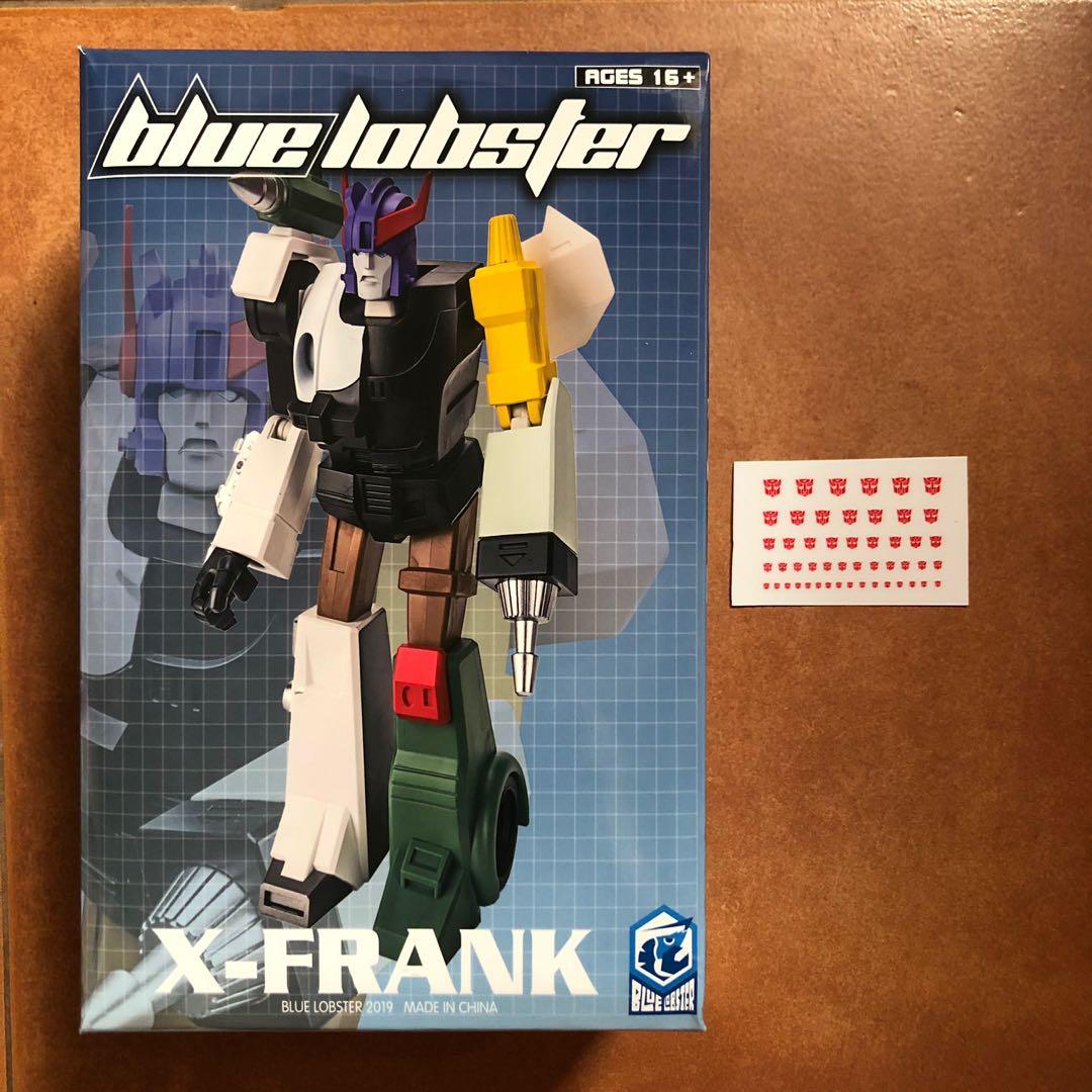 Transformers Blue Lobster Blue-Lobster BL-01 BL01 X-Frank (aka ...
