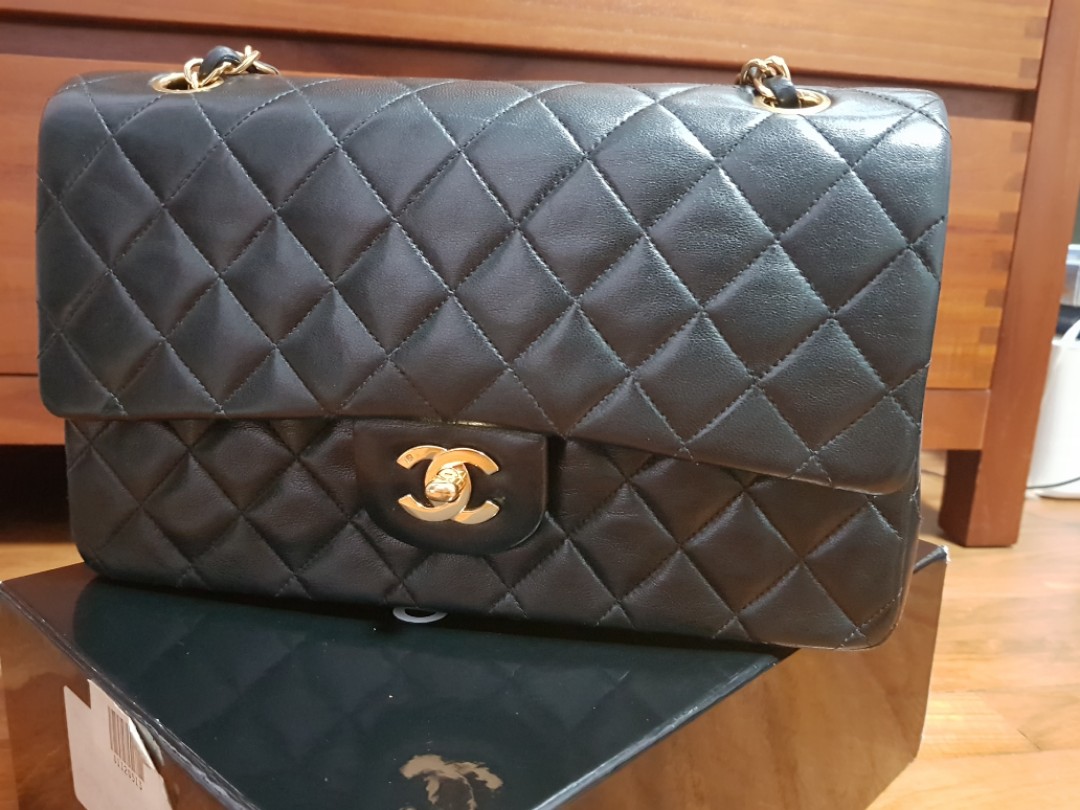 Chanel Classic Flap Vintage, Luxury, Bags & Wallets on Carousell