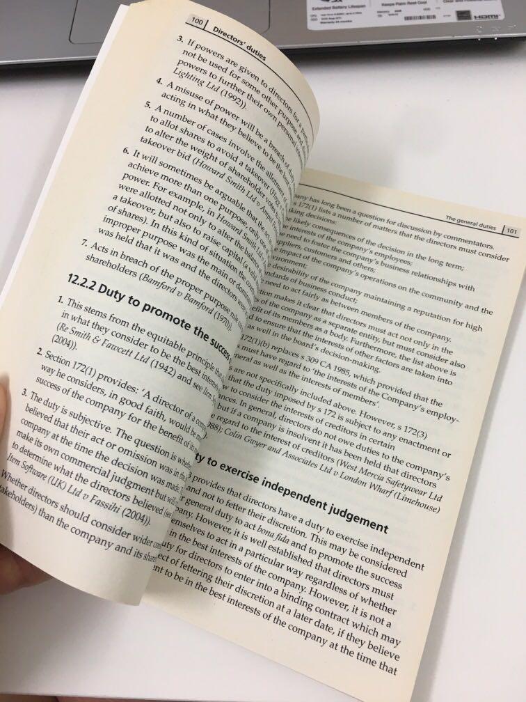 Company law Key Facts by Ann Ridley, Hobbies & Toys, Books & Magazines ...