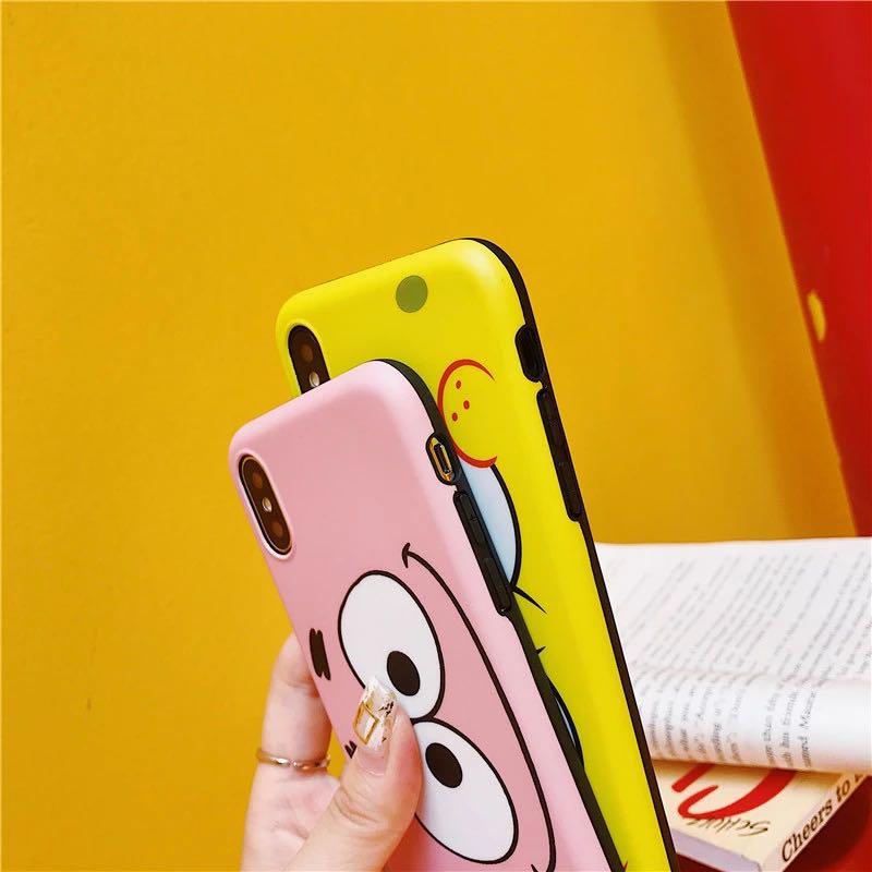 Cute Cartoon Spongebob and patrick IMD Case, Mobile Phones & Gadgets ...