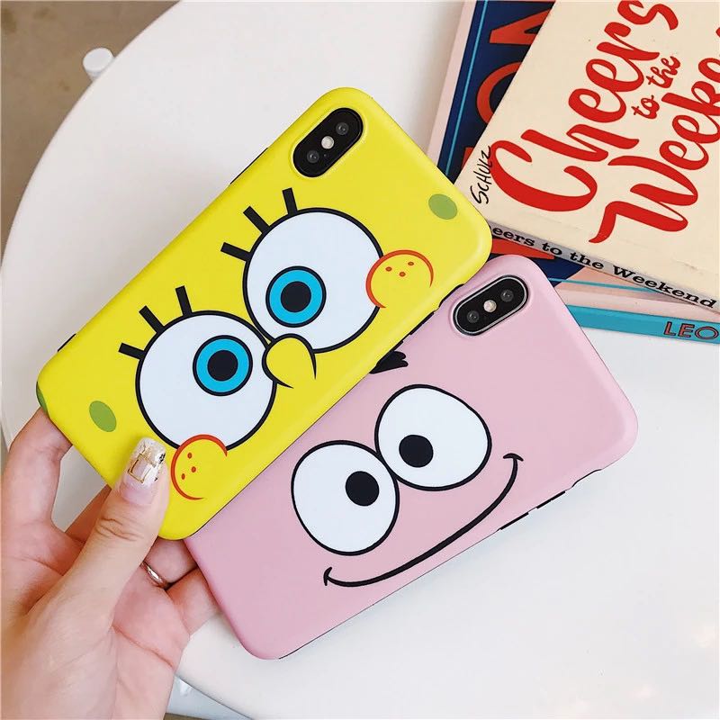 Cute Cartoon Spongebob and patrick IMD Case, Mobile Phones & Gadgets ...