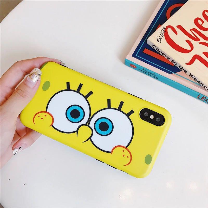 Cute Cartoon Spongebob and patrick IMD Case, Mobile Phones & Gadgets ...