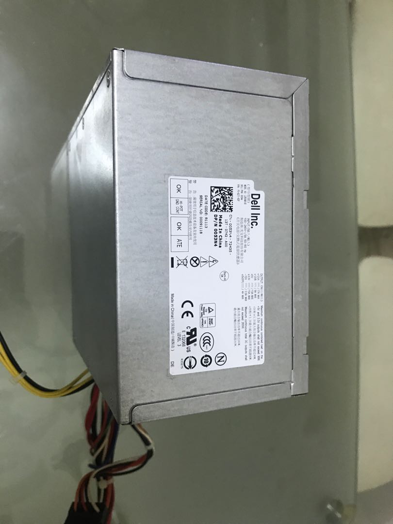 Dell 265w PSU power supply, Computers & Tech, Parts & Accessories ...
