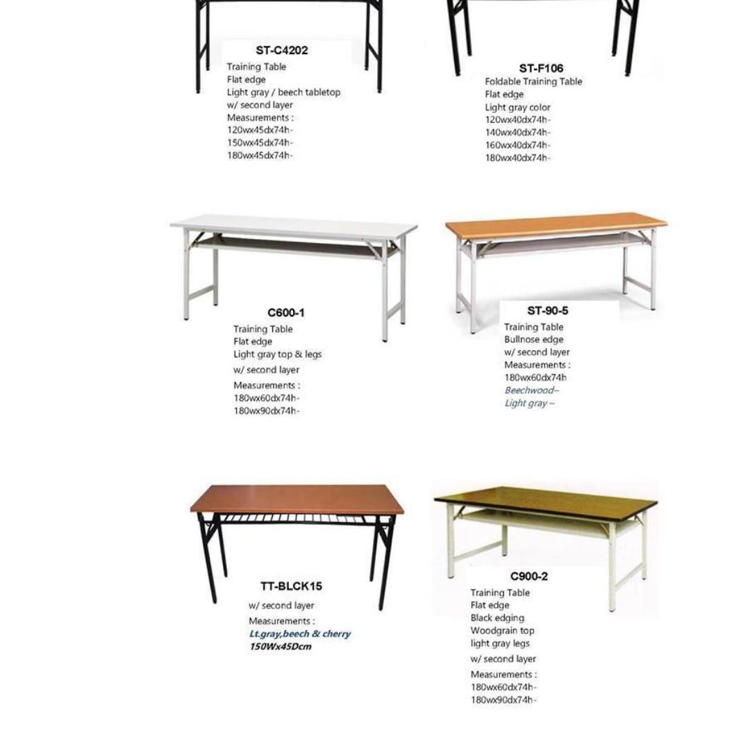Foldable training tables (Office Furniture&Partitions), Furniture ...