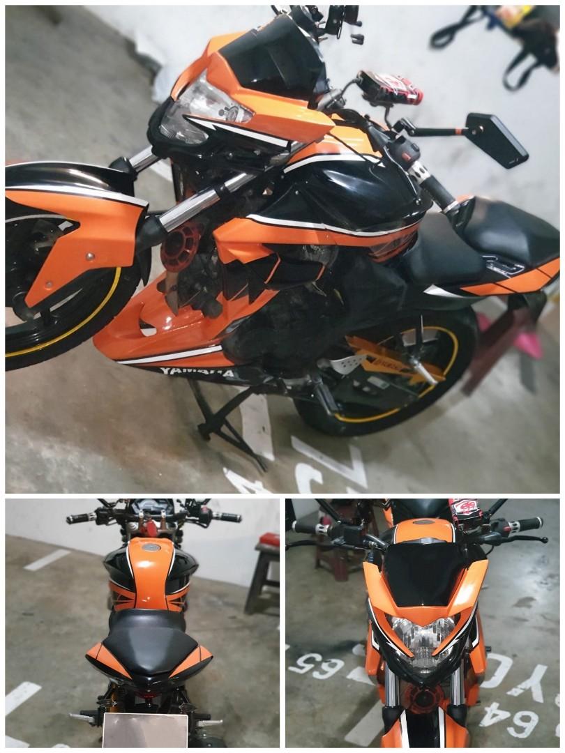[FZ16] Cover Set Of FZ16, Motorcycles, Motorcycle Accessories on Carousell