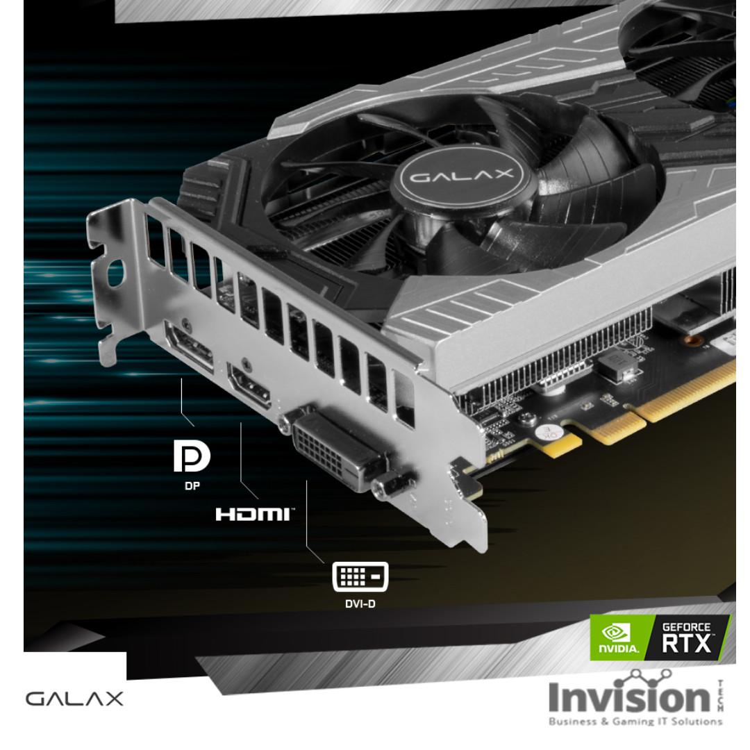 GALAX GeForce RTX 2060 SUPER (1-CLICK OC) 8GB GDDR6 256BIT TWIN FANS ...