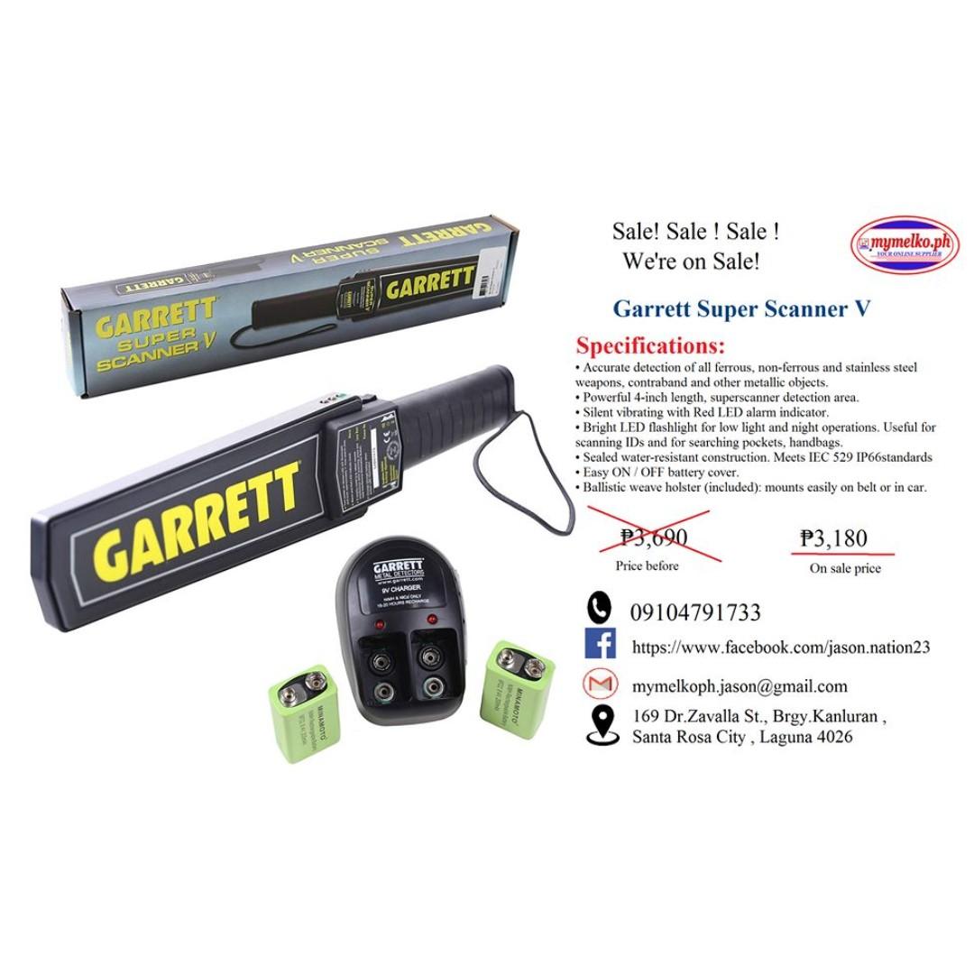 Garrett Super Scanner V, Furniture & Home Living, Security & Locks ...