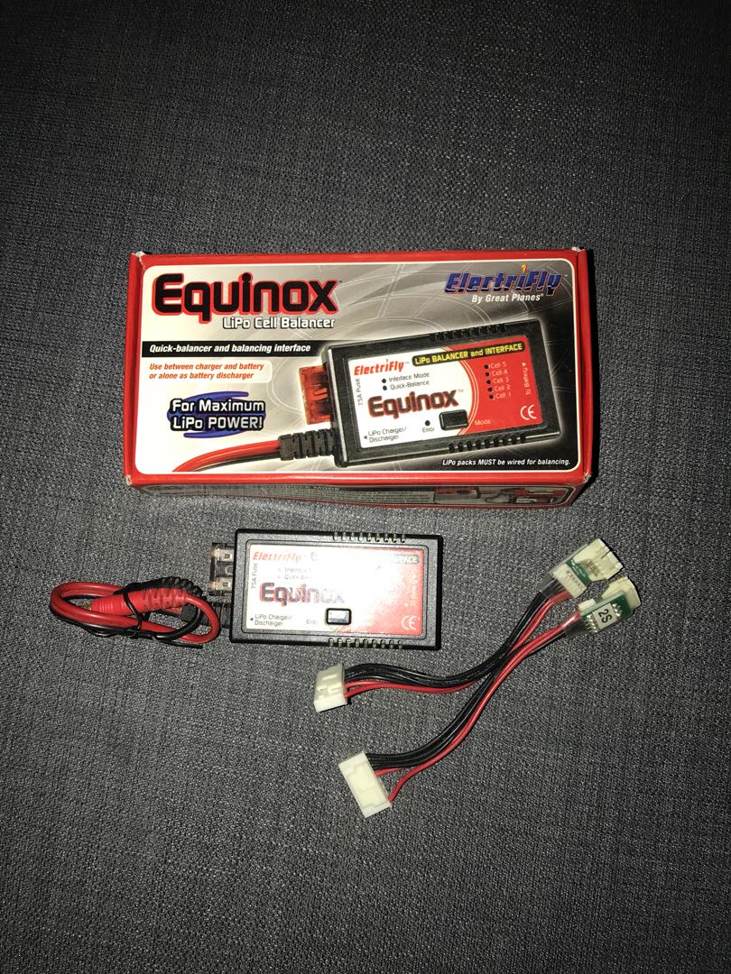 Great Planes Electrifly Equinox LiPo Cell Balancer, TV & Home ...